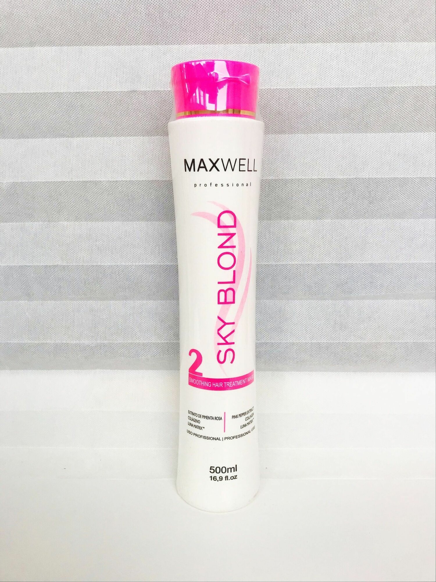 Ботокс для восстановления волос с эффектом разглаживания MAXWELL SkyBlond 500мл