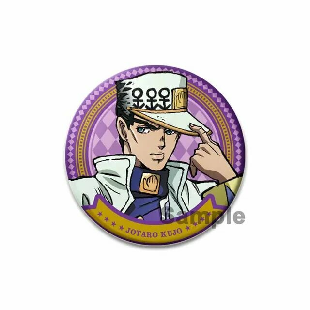 Броши JoJo's Bizarre Adventure 32/44/58 мм