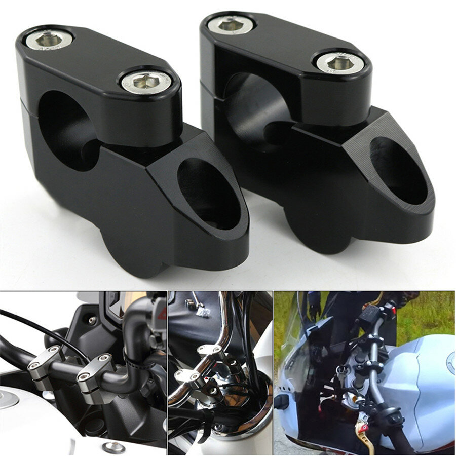 Для Honda Cbf1000 Cbf500 Cbf600 Cbx650 Cb1000R Cb1000 Cb1300 Nc700S Nc750S Nc750 Подставки для руля, вынесенные назад и