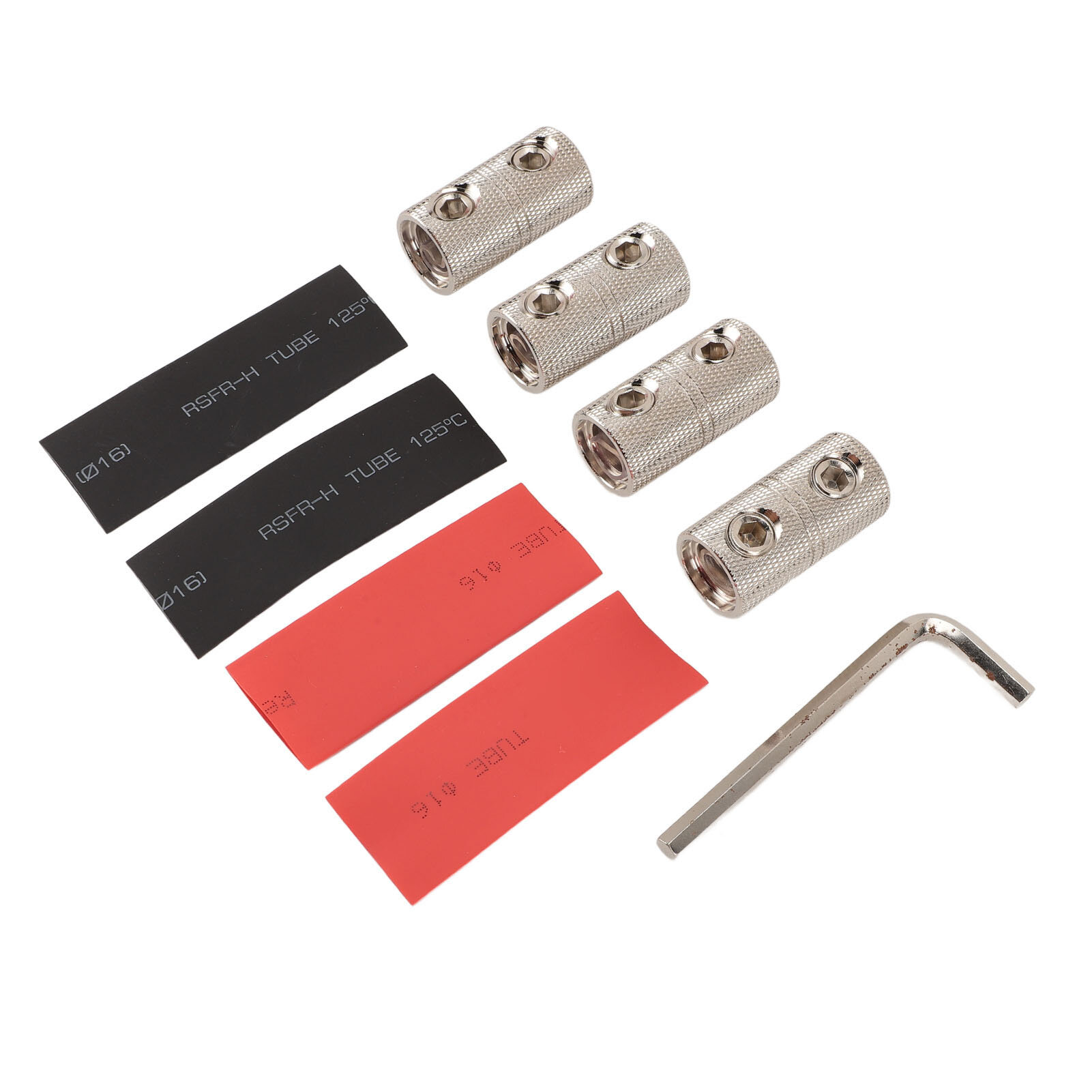 4шт. соединительная муфта для проводов, изолированная латунь, отличная проводимость, прочное уплотнение для усилителя, грузовика, лодки, мотора, автомобиля