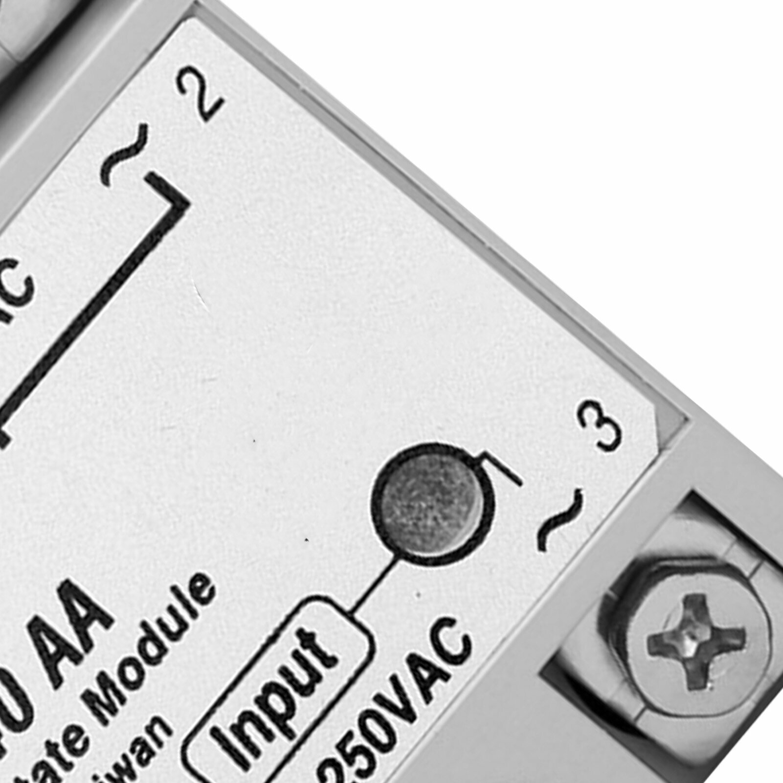 Модуль твердотельного реле переменного тока в переменный ток, однофазный релейный переключатель, вход 80 250 В, выход 24 380 В SSR 40AA