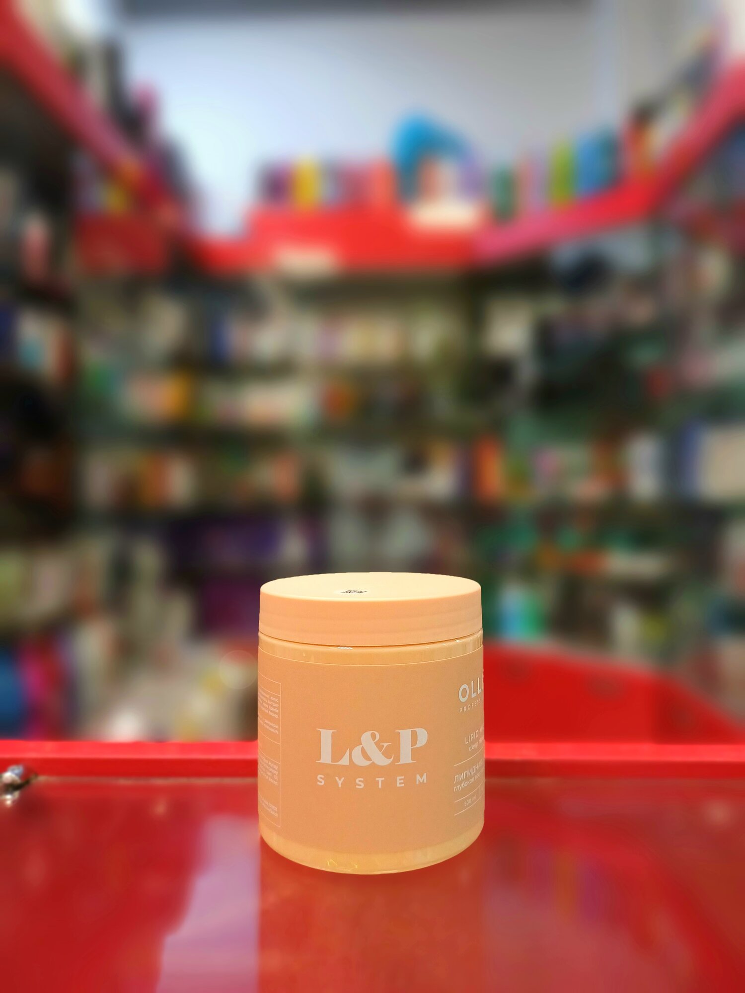 Маска OLLIN L&P SYSTEM, для волос, липидная, для сухих волос, 500мл