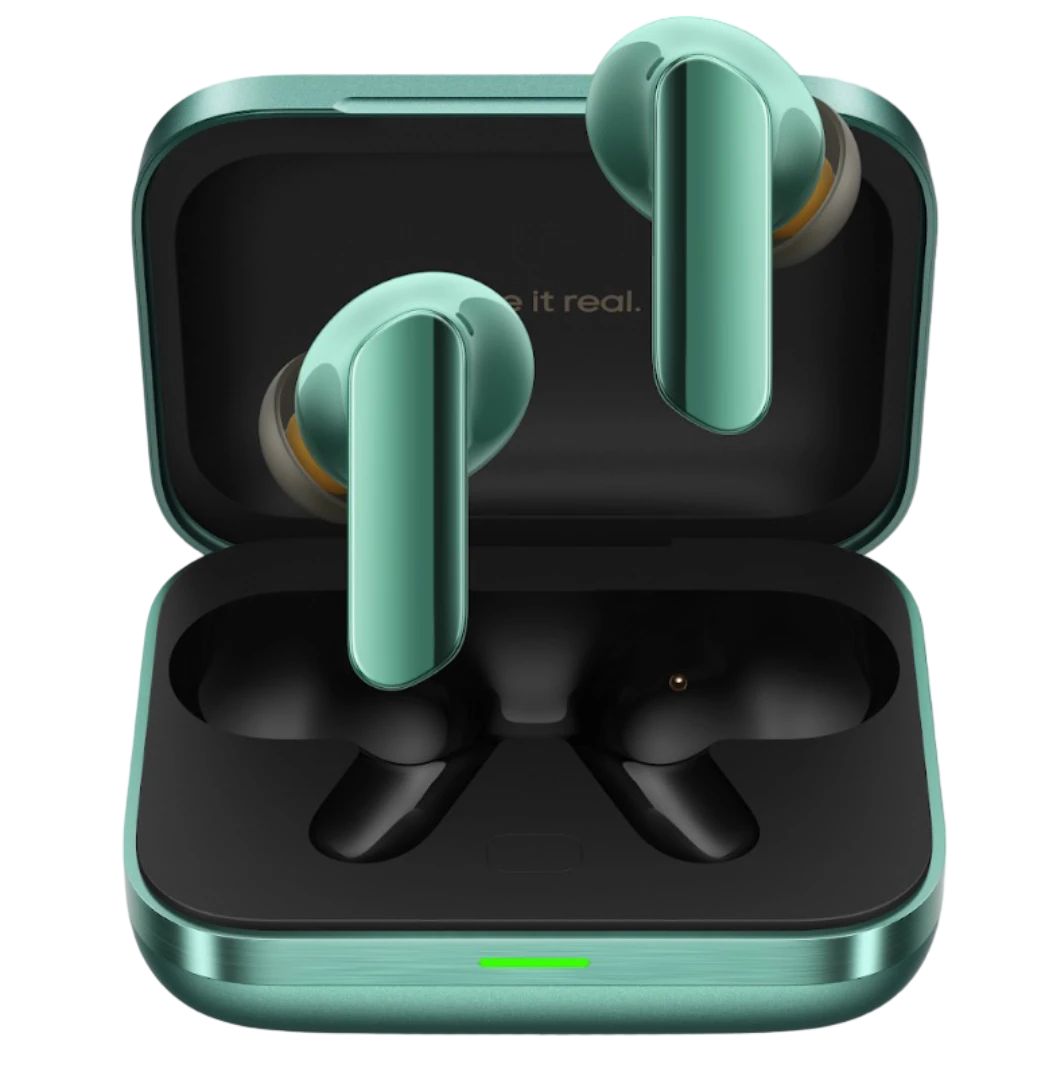 Беспроводные TWS-наушники realme Buds Air 7 Pro, Ростест, зеленый