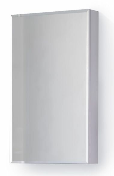 Зеркало-шкаф RAVAL Kub 40 белый универсальный (Kub.03.40/W)