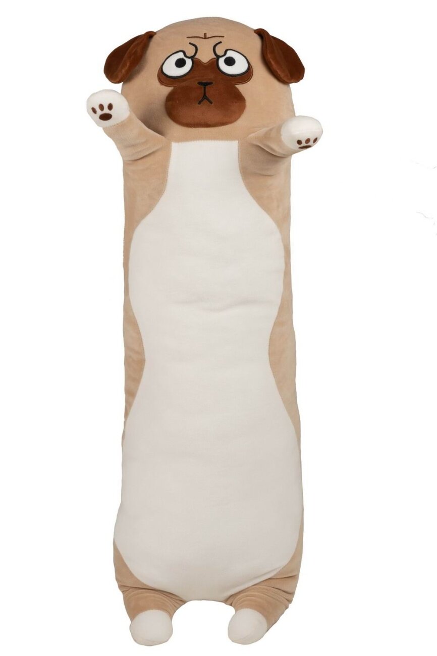 Мягкая игрушка СмолТойс Мопс обнимашка 87 см 7106/БЖ/87