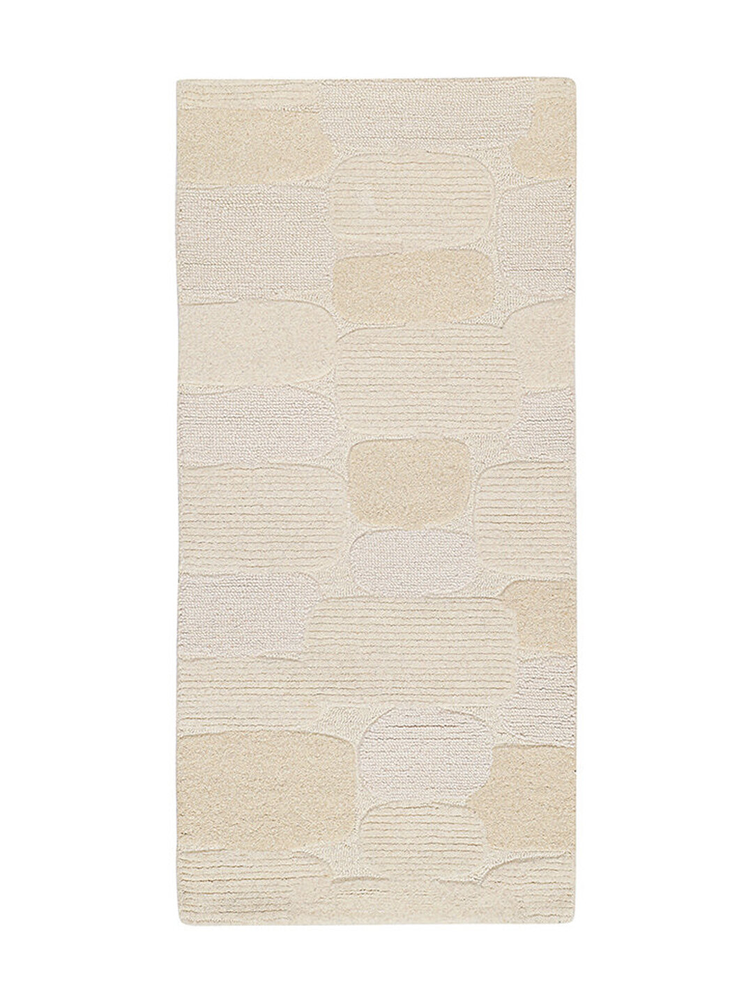 Ковер из шерсти 160х230 см Gangtok бежевый безворсовый Ethnic Tkano TK24-DR0003