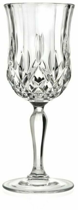 Бокал для вина, 160 мл, хрустальное стекло, 6 шт, RCR, Opera, 55 379