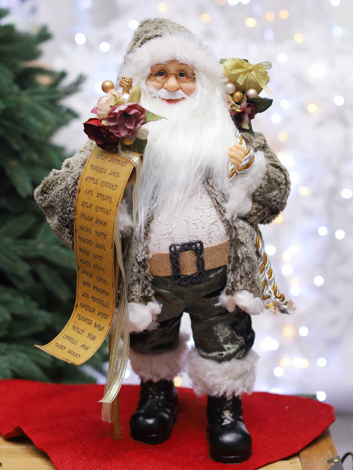 Новогодняя фигурка Дед Мороз, 47 см