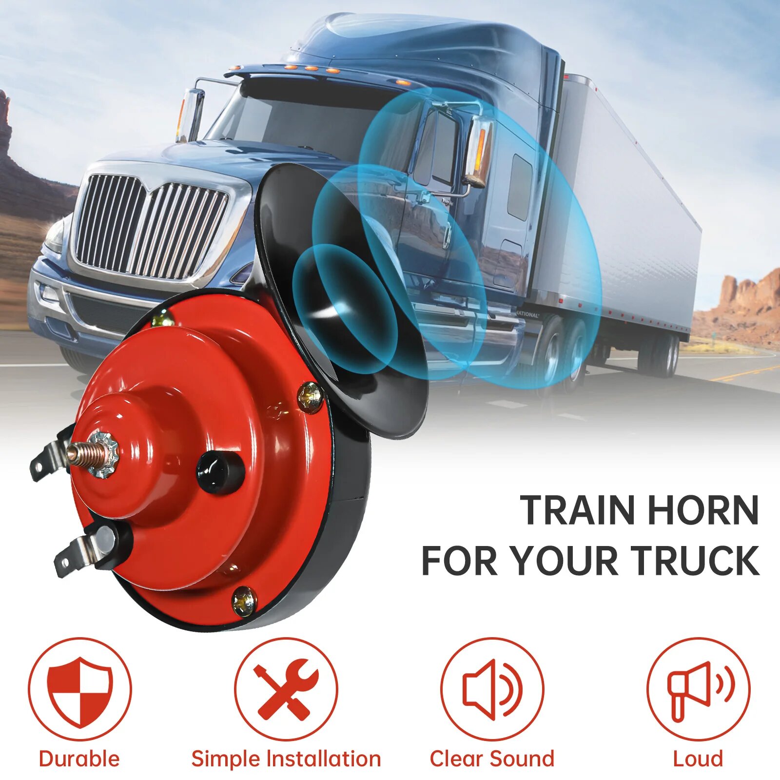 2 шт, 12 В, Воздушный Рог для автомобиля, улитка, Электрический Воздушный Рог, Морская Лодка, громкий сигнал, комплект, лодка, мотоцикл, двухтональный автомобильный рог, громкий сигнал