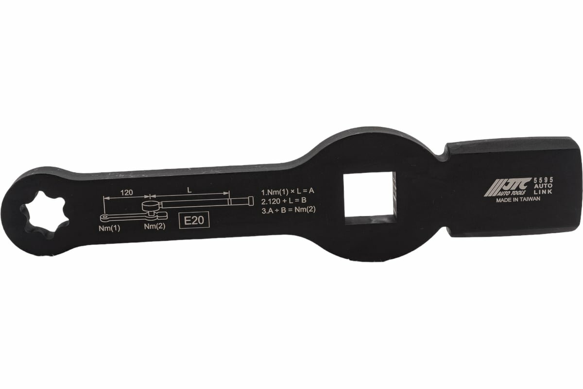 JTC Ключ для тормозных суппортов грузовых автомобилей TORX 3/4 х E20 -5595-E20 373471 373471