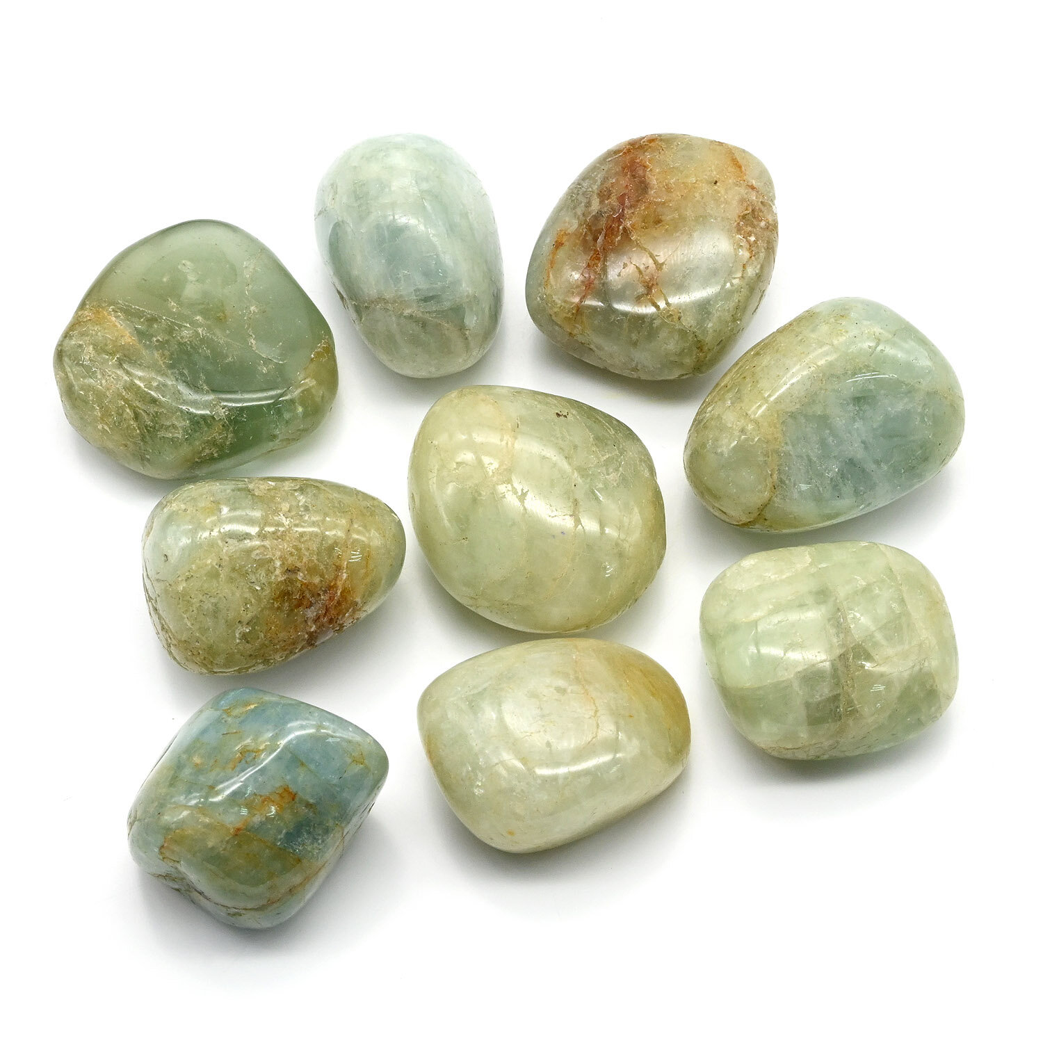 Аквамарин галтовка 31*22*19мм, 20-24г (H) .