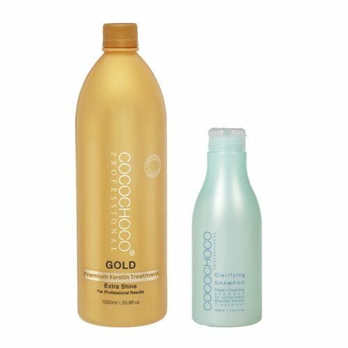COCOCHOCO Набор кератина для волос Brazilian Keratin Gold professional kit, 1400 мл