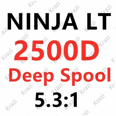 Daiwa Ninja LT Безынерционная катушка для спиннинга 2018 2500D DeepSpool