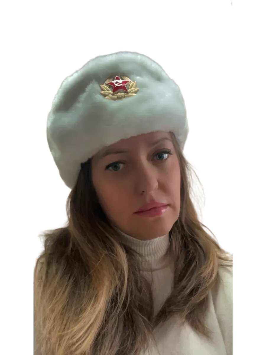 Шапка-ушанка осень-зима 2024 для женщин