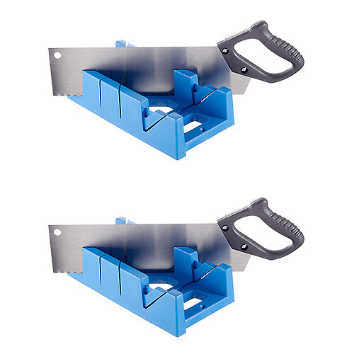 Стусло пластиковое с пилой 350х100 мм (2 шт.)