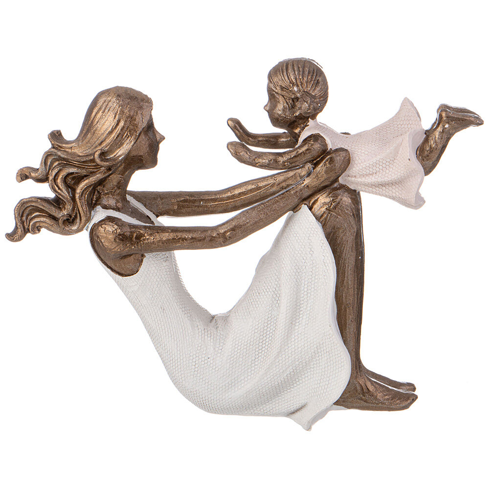 Статуэтка мама с дочкой 13х5,5х10 см KSG-162-1177