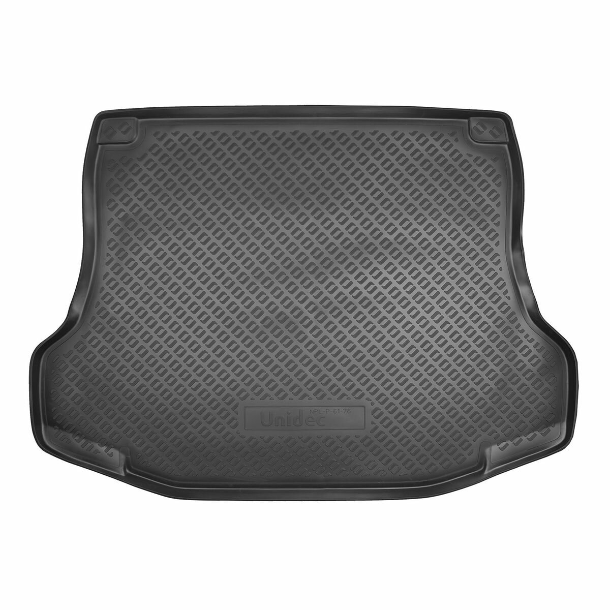 Коврик в багажник Norplast/Unidec для Nissan Tiida в кузове SD (2007-) Черный, полиуретан, арт. NPL-P-61-76
