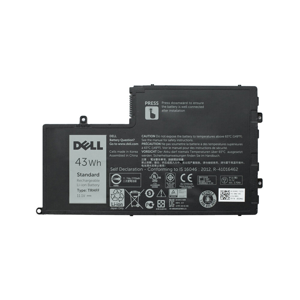 Аккумулятор для ноутбука Dell Inspiron 5547 / Inspiron 5548 / Inspiron 5545 / Latitude 3450 / Latitude 3550 / TRHFF - батарея ORG 43Wh
