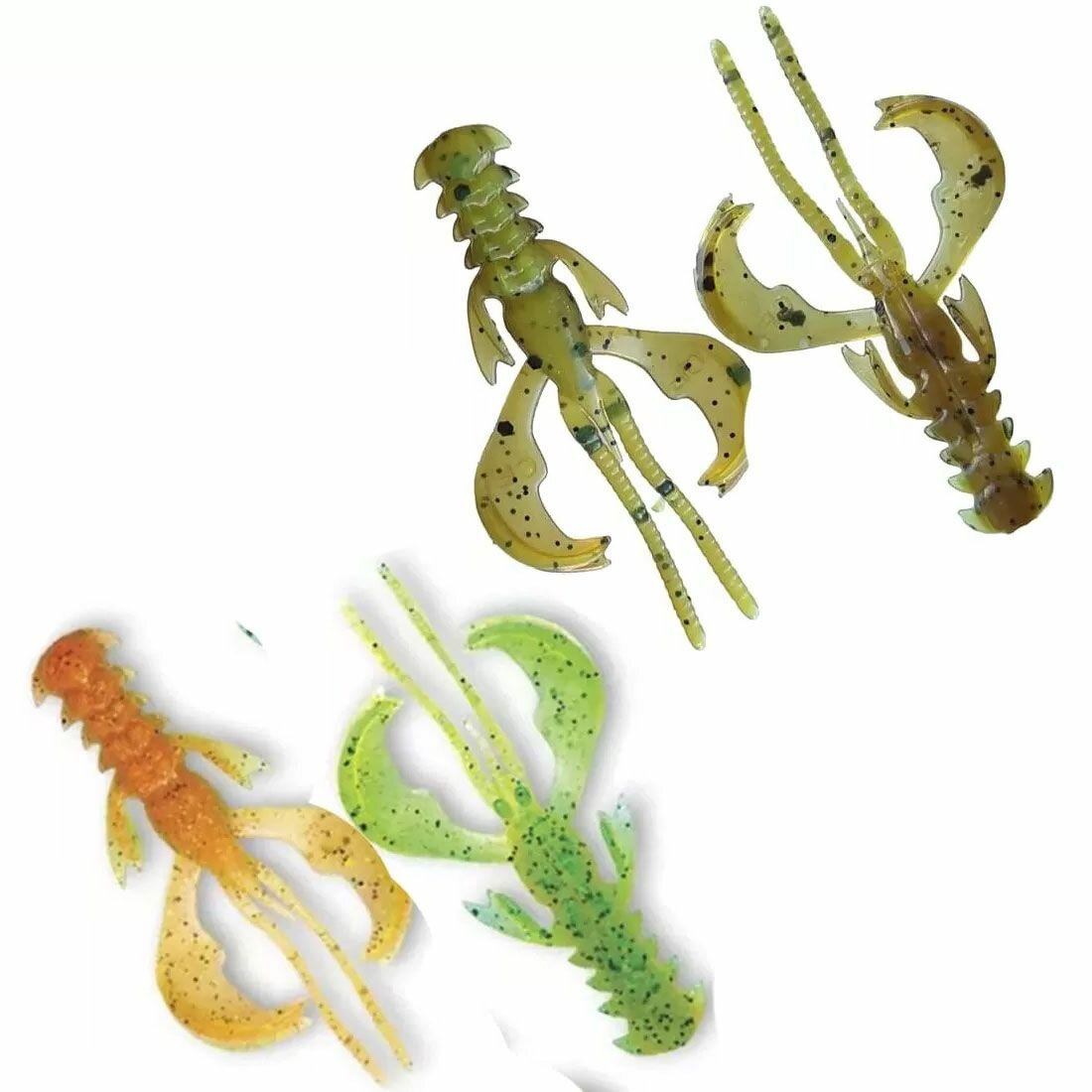 Силиконовые приманки Crazy Fish Nimble 1.2" 76-30-4d/5d-6 кальмар