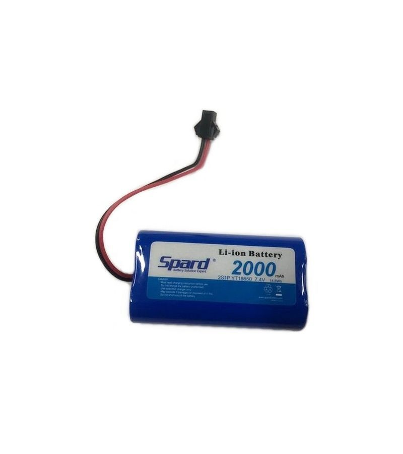 Аккумулятор Li-Ion Spard 7,4V 2000mAh+PCM+SMP для игрушек