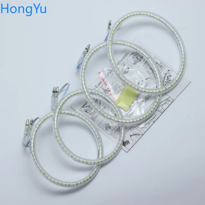 Для Volkswagen VW Passat B5.5 3BG 2001 2002 2003 2004 превосходные глаза ангела Сверхъяркие smd искусственные глаза комплект колец without line