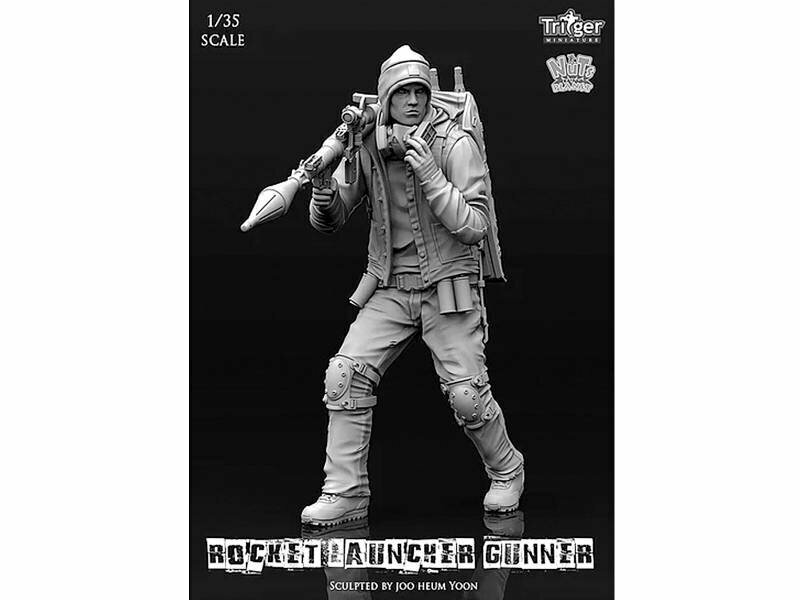 Фигура стрелок из гранотомета. Масштаб 1:35