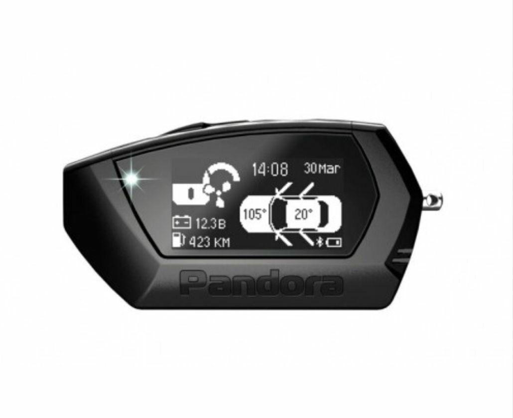 Брелок LCD D027 (оригинал) для Pandora DX 6x/9x LoRa; UX 41x0; Pandect X-3190 L