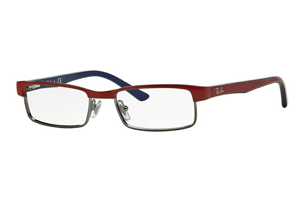 Оправа для очков Ray Ban RB 1032 4016 пол Детские форма оправы Прямоугольная цвет оправы Красный-Бордовый