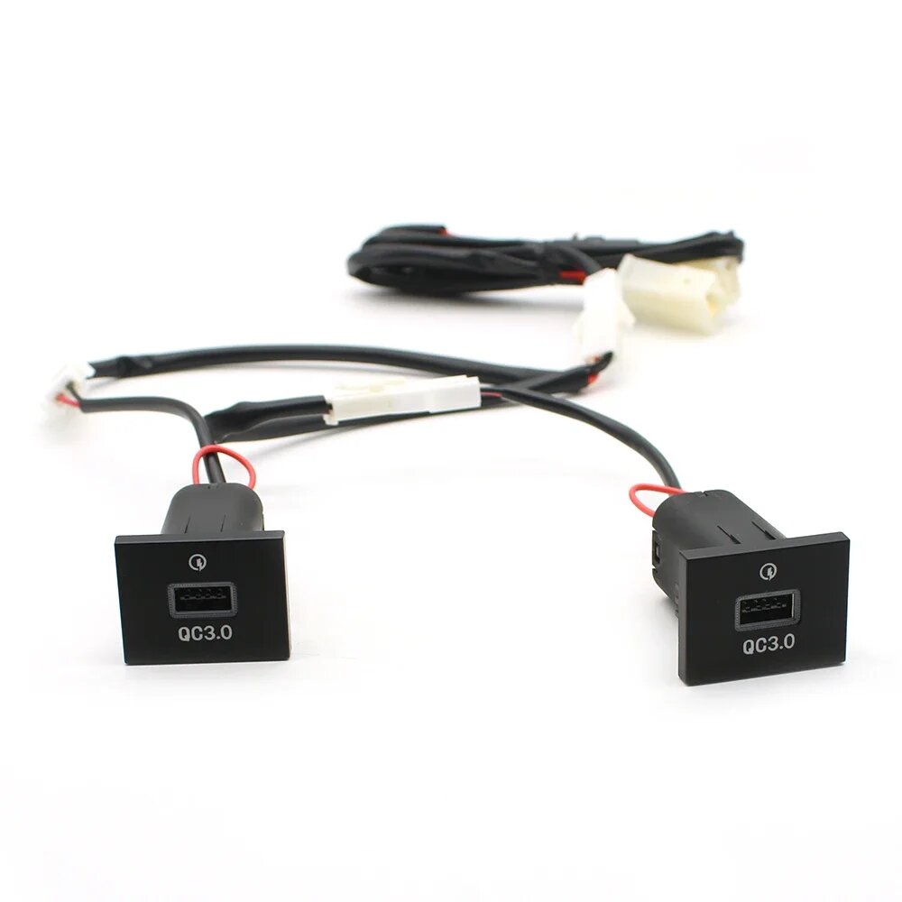 USB QC3.0 автомобильный разъем для Ford Focus 2 mk2 2009-2011