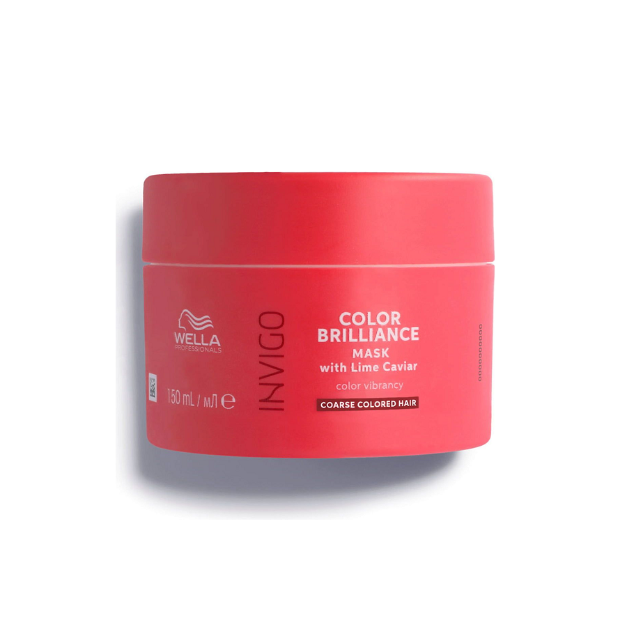 Wella Invigo Color Brilliance Mask - Маска для защиты цвета окрашенных жестких волос 150 мл