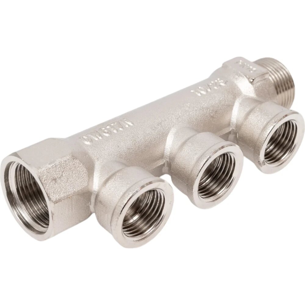 Коллектор Valtec 3 выхода х 3/4х 1/2 ВР VTc.550. N.0503 62029