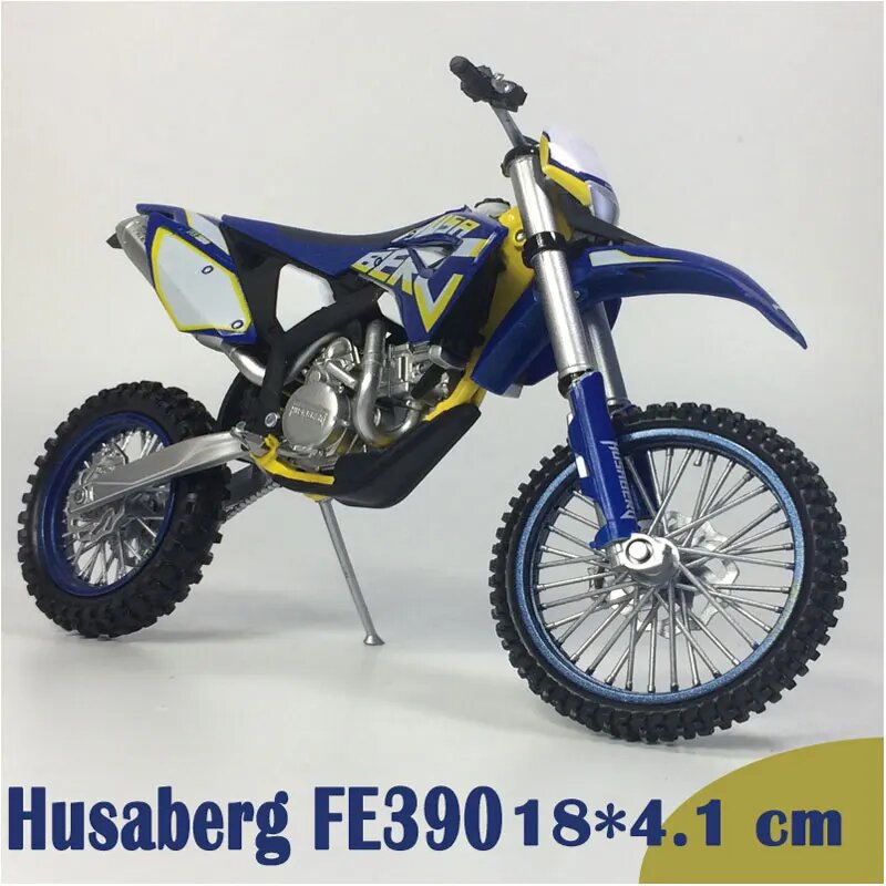 Модель мотоцикла Husaberg FE390, синий