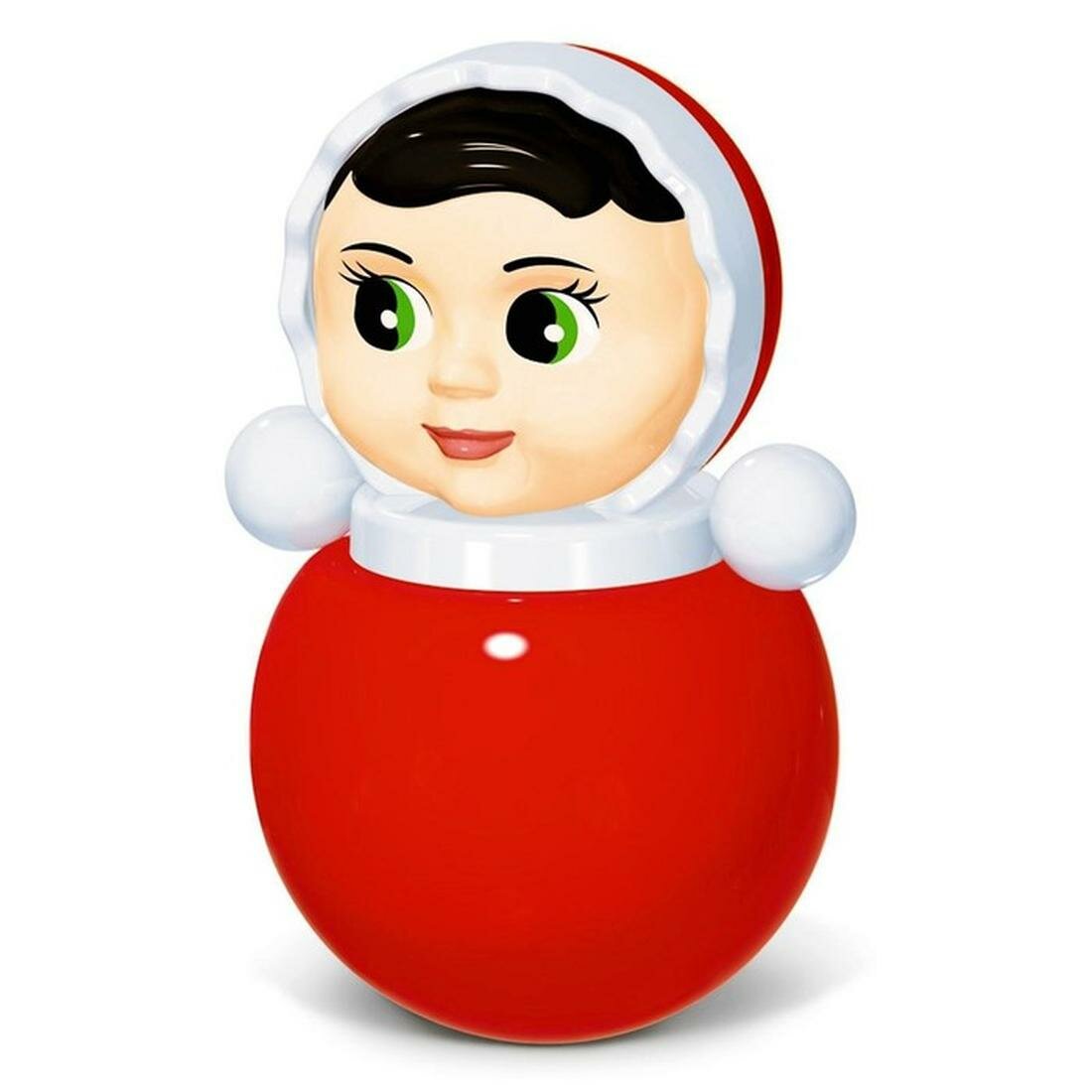 Неваляшка малая STELLAR "Настенька", пластик, высота игрушки 18 см