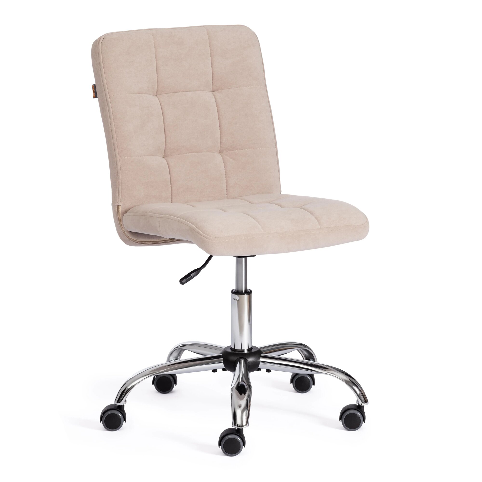 Кресло TetChair Fiesta флок, бежевый, 7 Размеры: Высота 850мм Глубина 560мм Ширина 450мм