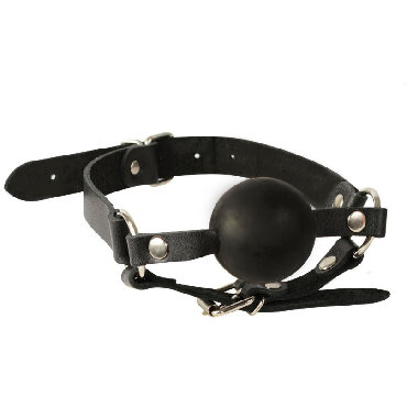 Sitabella Кляп, черный На регулируемых ремешках