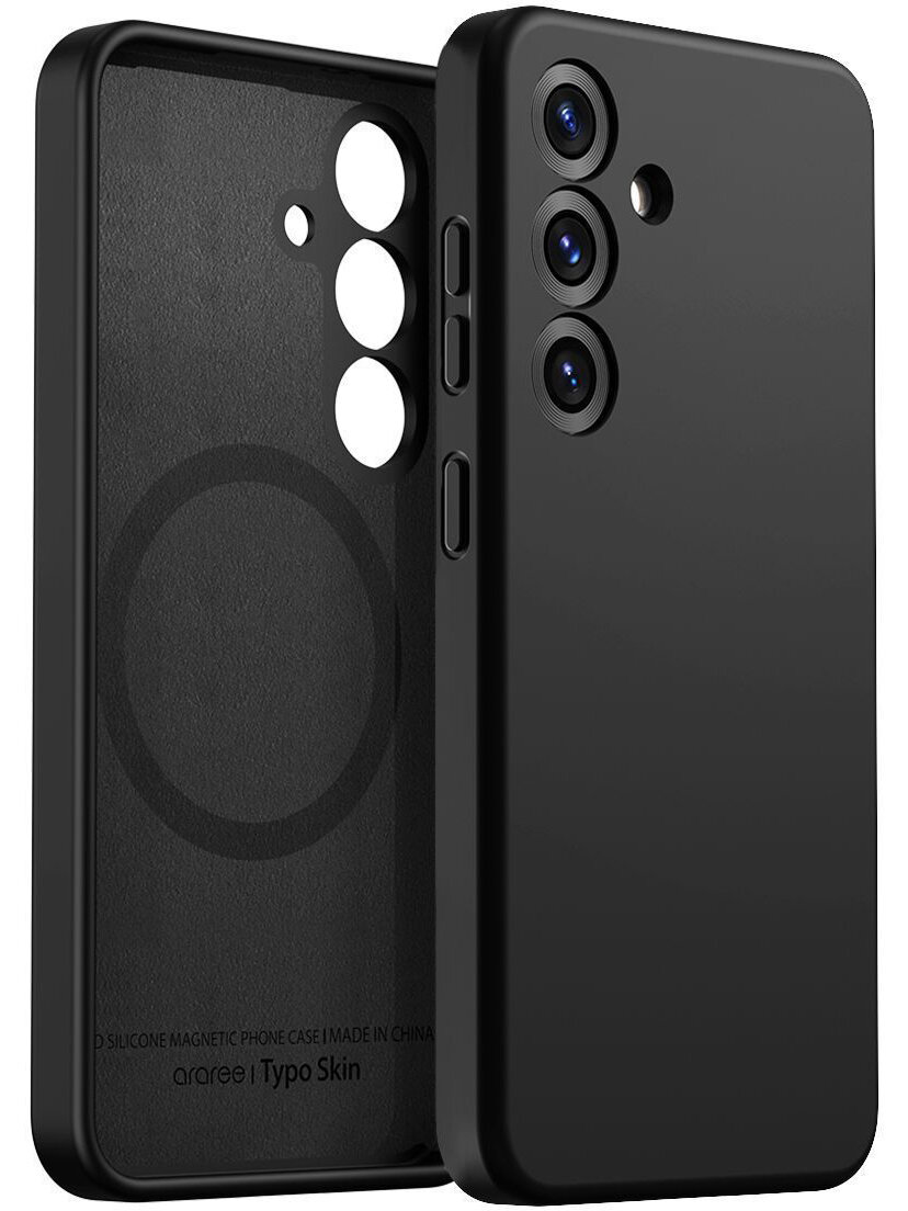 Чехол для смартфона Araree Typoskin для Galaxy S25, силикон, черный