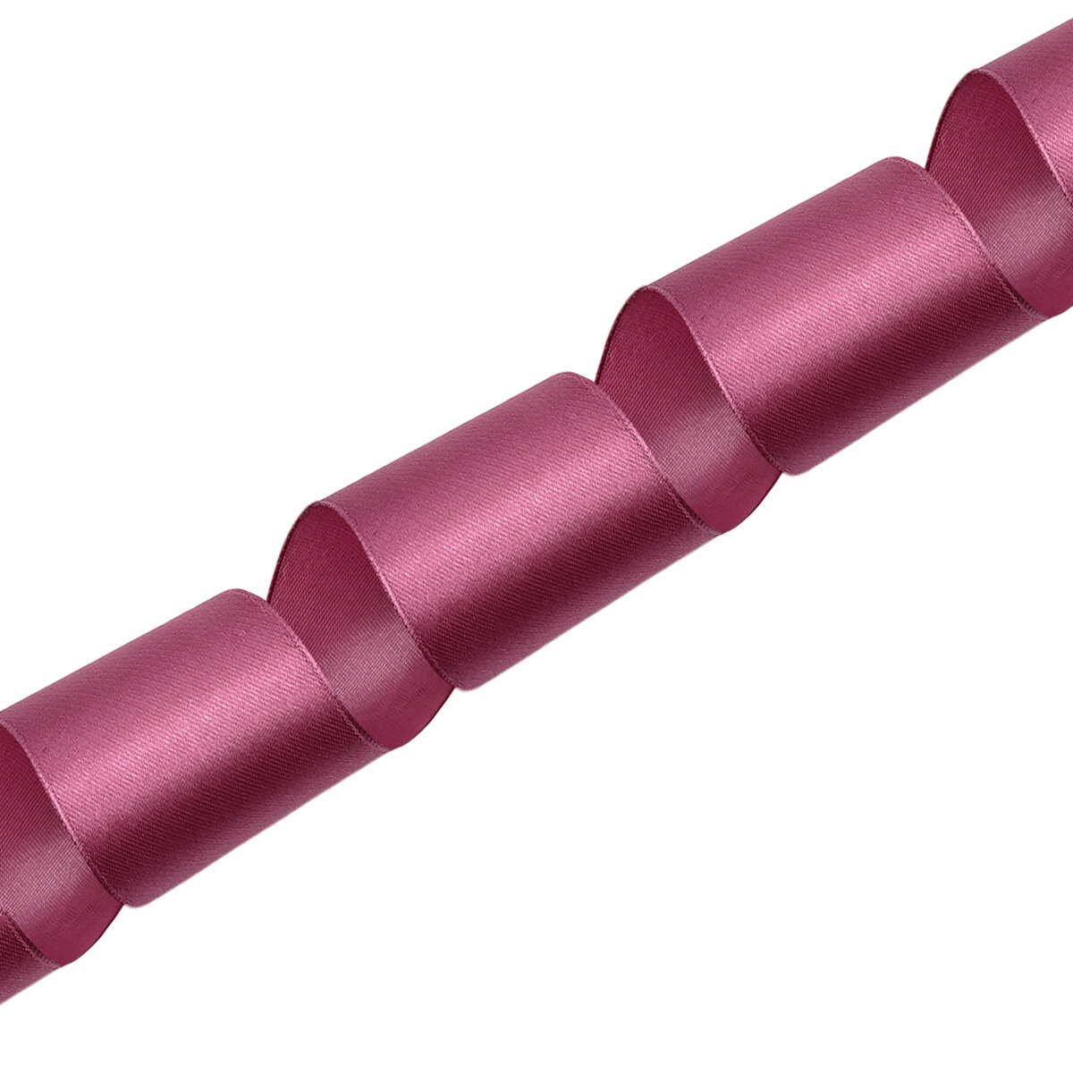 Лента атласная декоративная широкая Айрис, 5см*22,86м (167 сухая роза)