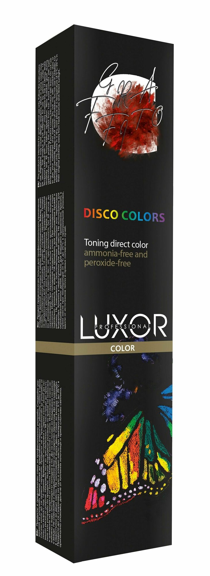 LUXOR Краситель прямого действия Disco Color, мятный, 100 мл, 120 г