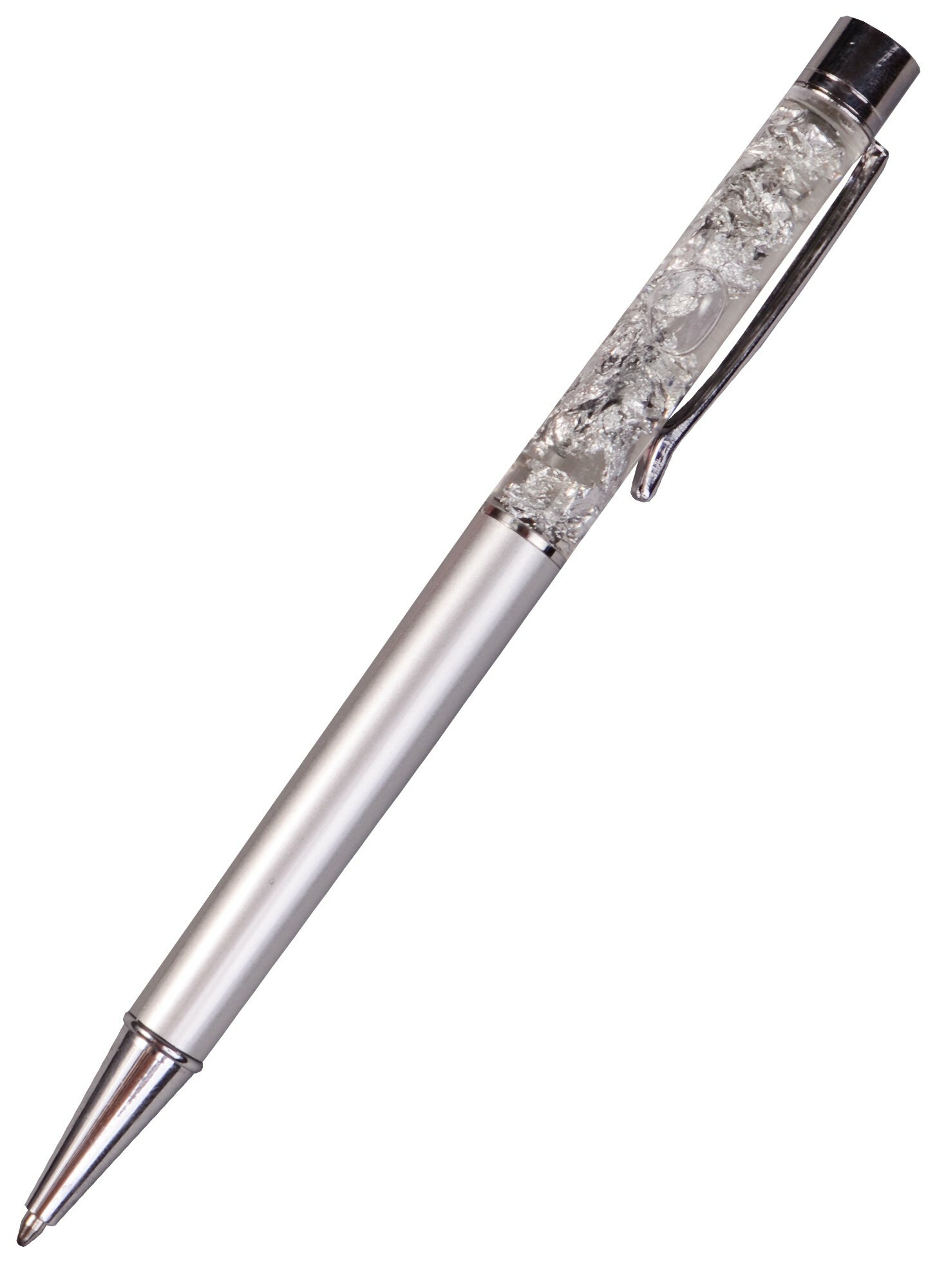 Ручка с серебряным наполнителем