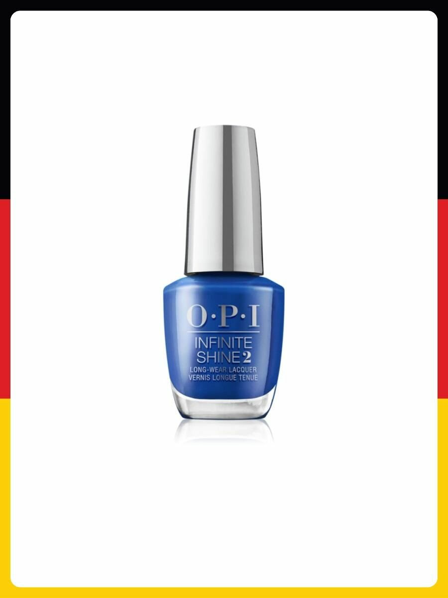Лак для ногтей OPI Infinite Shine The Celebration gel effect nail polish Ring in the Blue Year, 15 мл