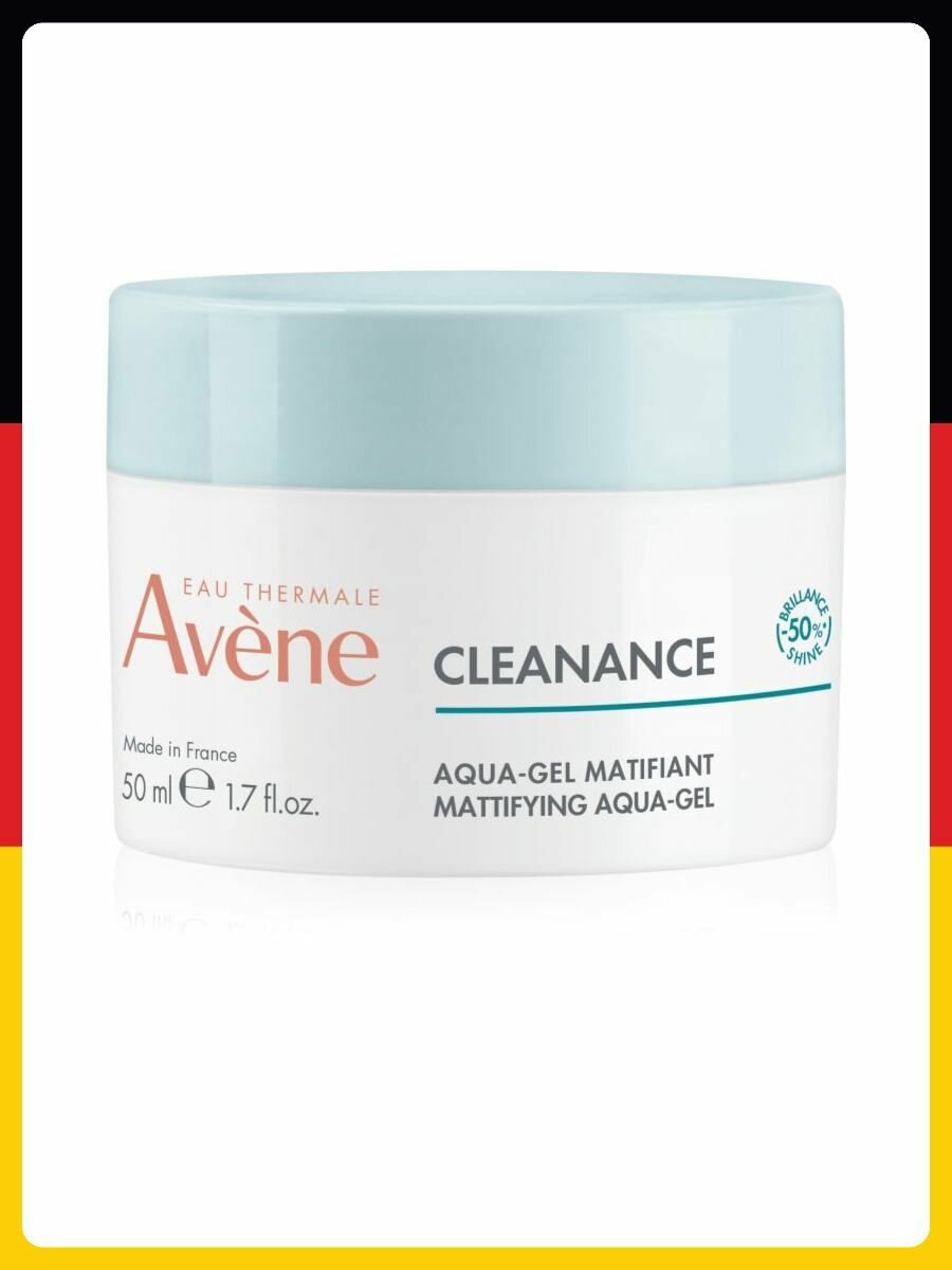 Крем для ухода за кожей Avene Cleanance Mattifying Aqua-Gel mattifying and moisturizing gel-cream for oily and combination skin, 50 мл