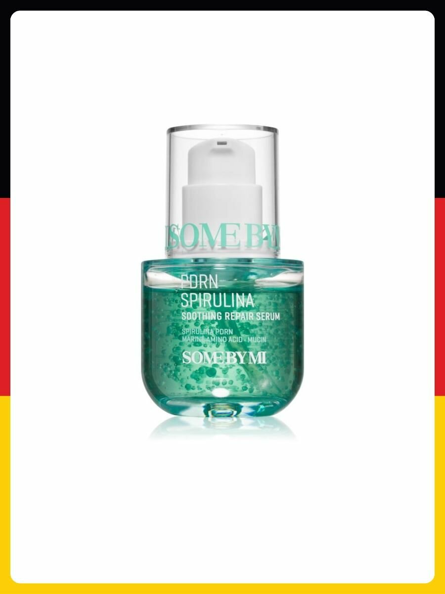 Сыворотка для ухода за кожей Some By Mi PDRN Spirulina Relief Serum intensive, regenerating serum with soothing effect, 50 мл