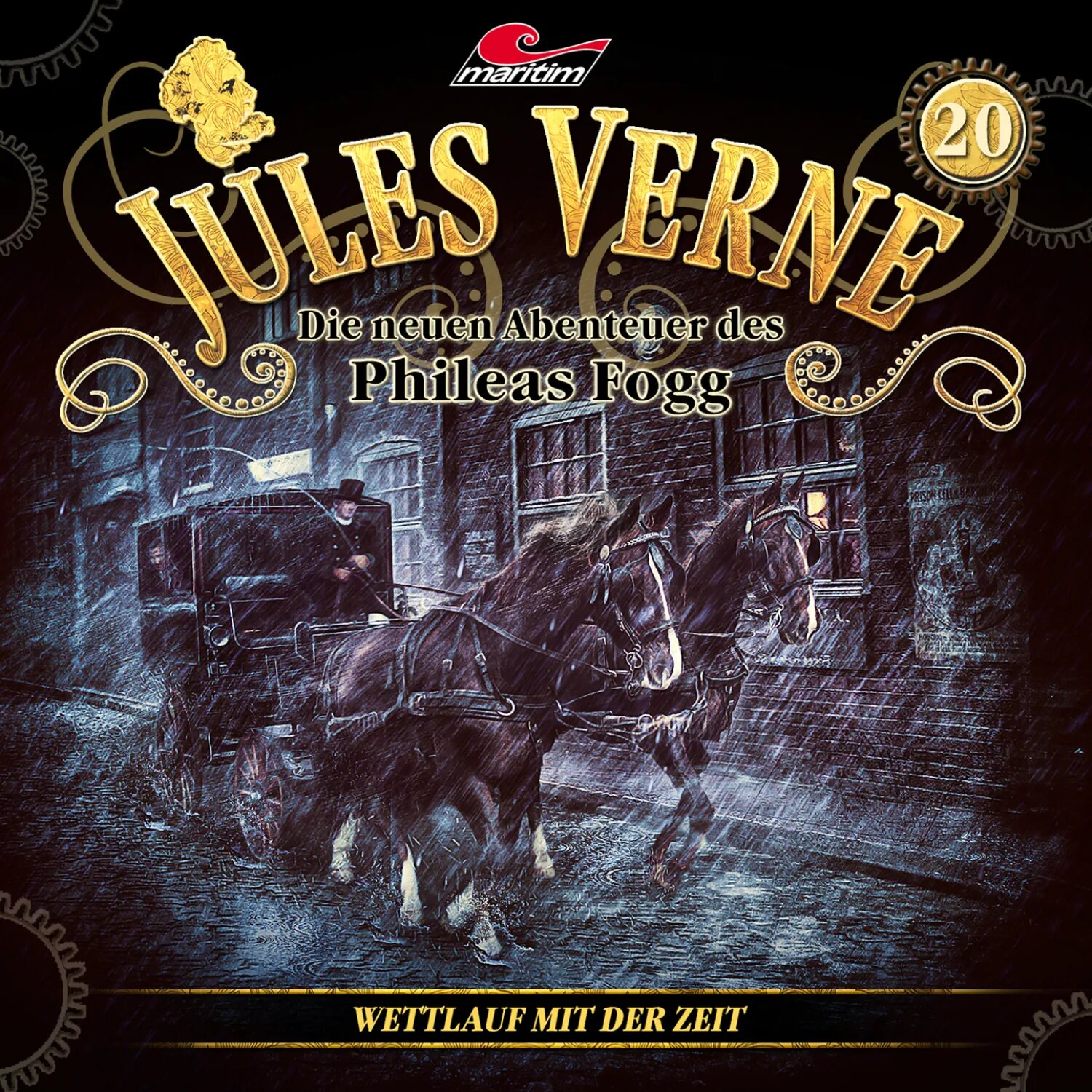 Jules Verne, Die neuen Abenteuer des Phileas Fogg, Folge 20: Wettlauf mit der Zeit [Аудиокнига]