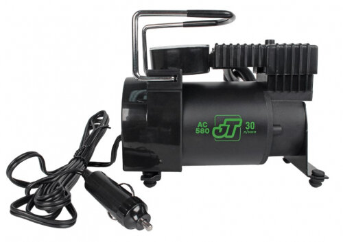 Автомобильный компрессор JT Industrial AC580 30л/мин 7атм 11А 150W 12V, в прикуриватель, A85726S
