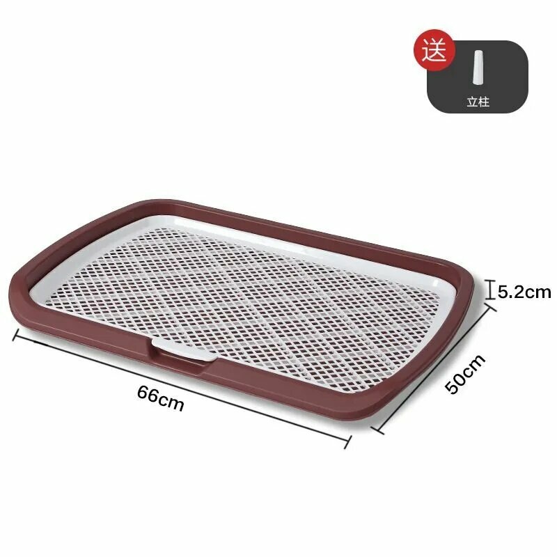 Гигиенический лоток для собак - Плоский туалет с антискользящим покрытием для щенков и взрослых собак