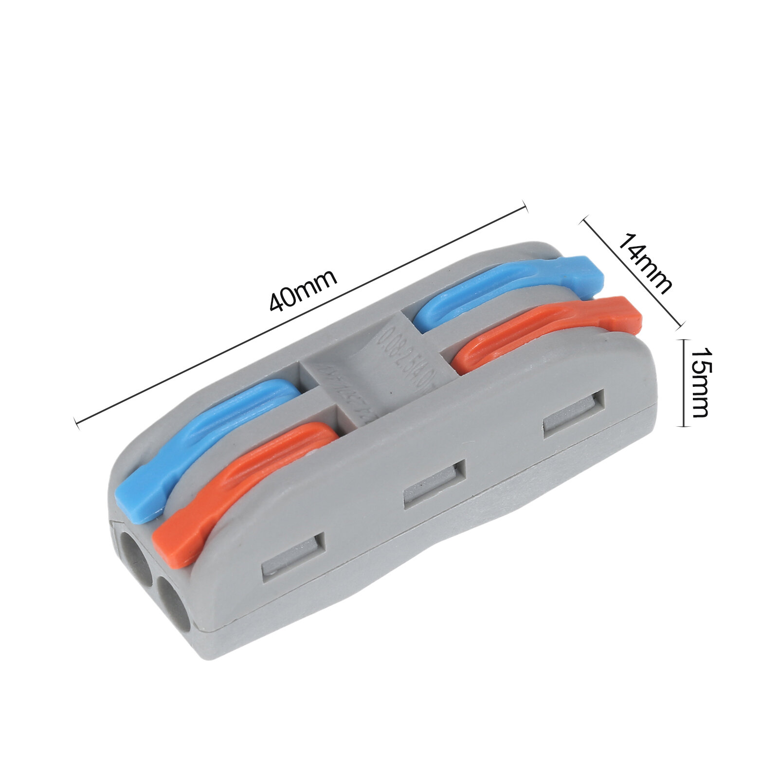 10 шт. соединителей для проводов, компактные соединители для сращивания, набор соединителей для кабелей, соединители с рычажным фиксатором, универсальные соединители для проводов, быстросъемные клеммы для проводников