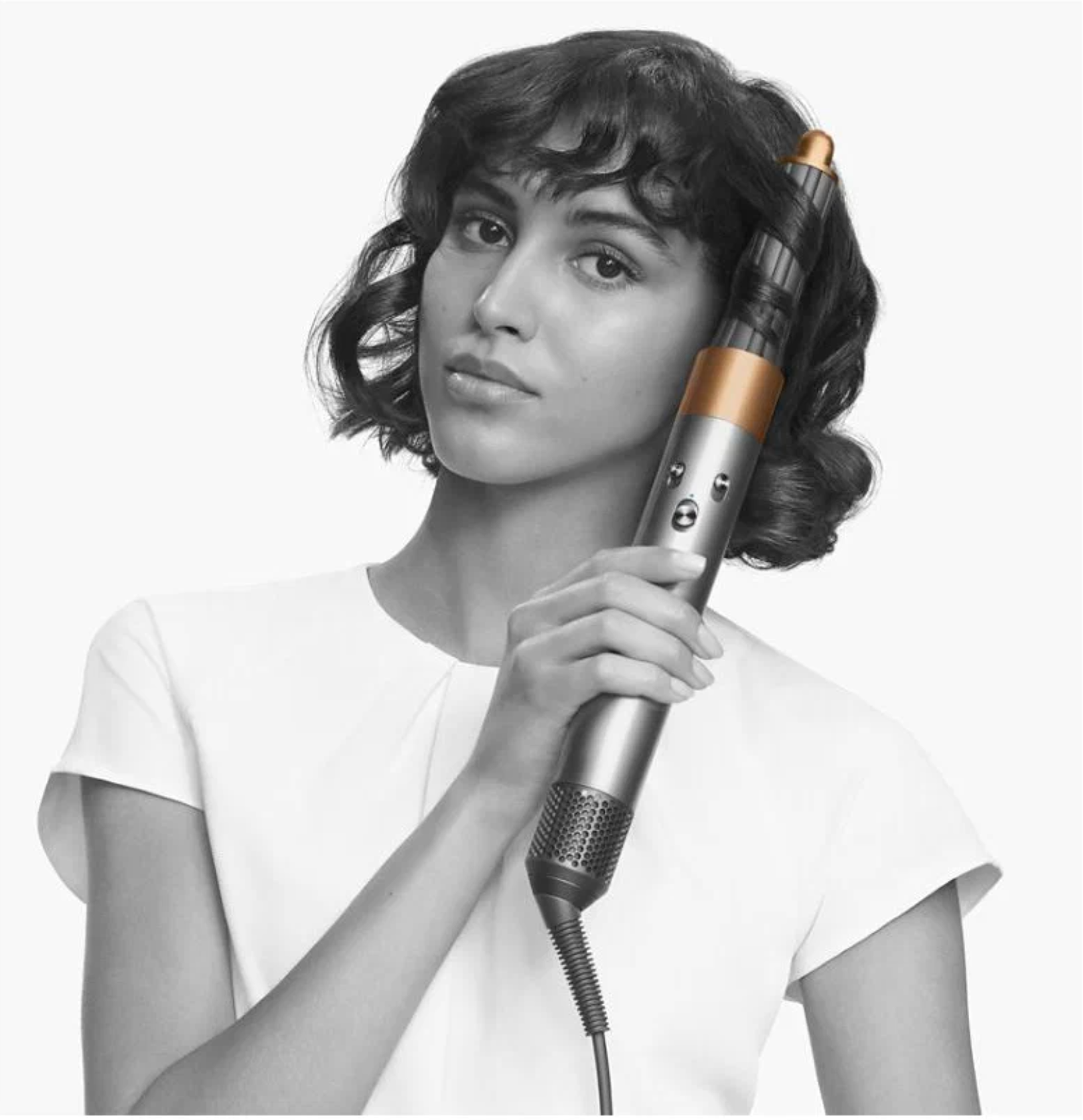 Фен-стайлер Dyson Airwrap complete long HS05 UK, bright copper/bright ...