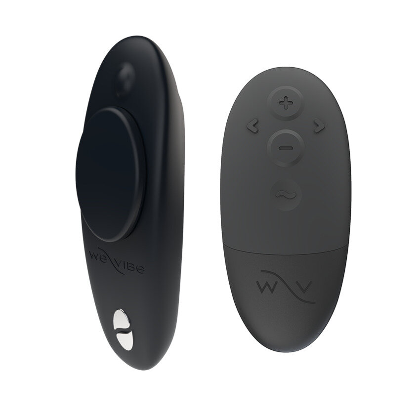 Вибромассажер в трусики We-Vibe Moxie+ с пультом ДУ, Satin Black (SNXM2SG9)
