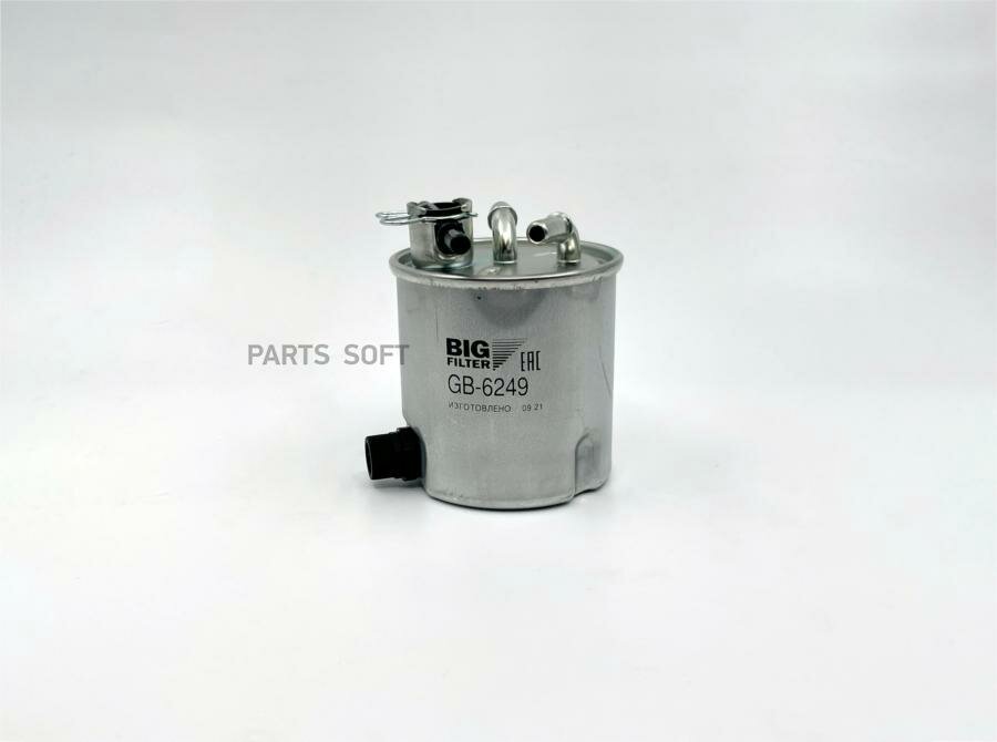 BIG FILTER GB-6249 Фильтр топливный для NISSAN Qashqai (J10, 1.5 dCi K9K, 2.0 dCi M9R), X- BIG FILTER GB-6249