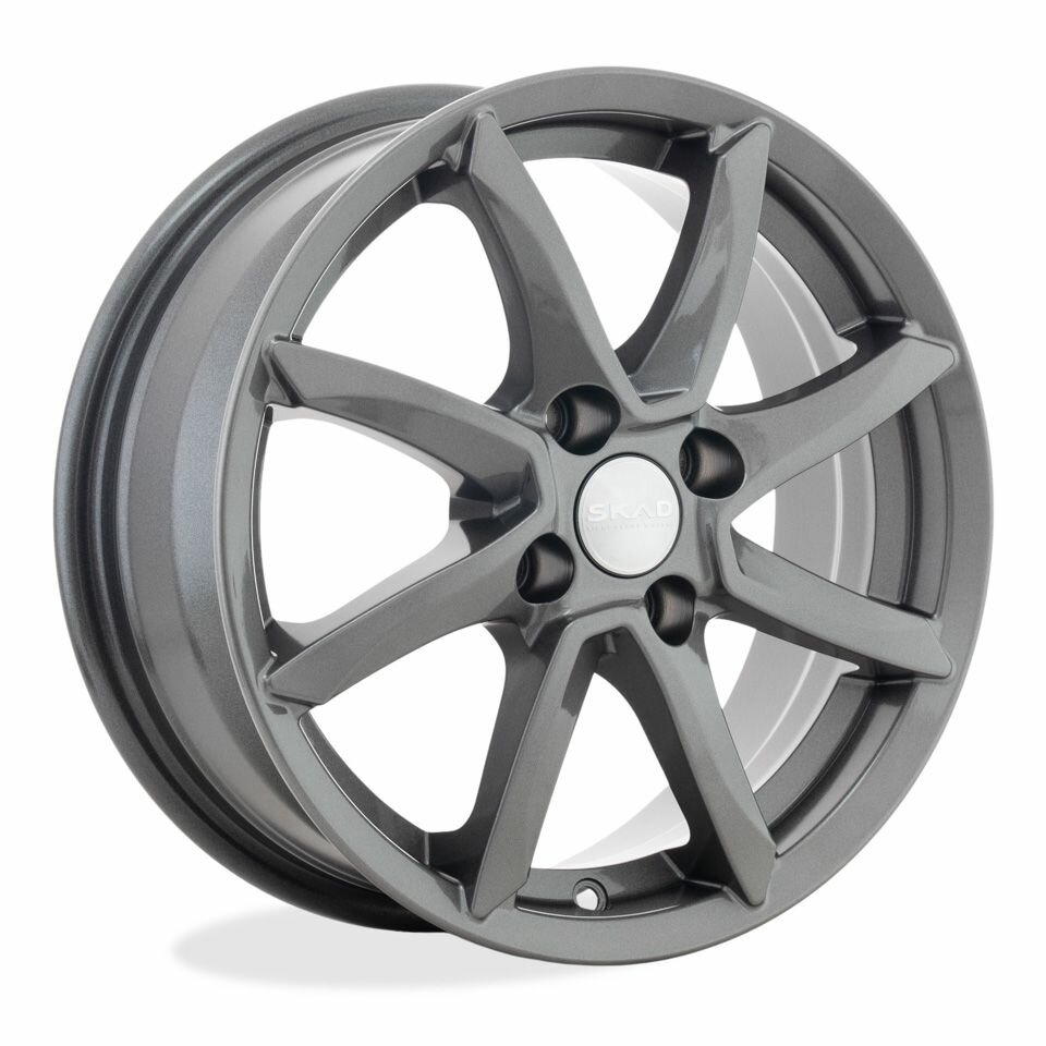 Диск литой СКАД Осака 6,0\R15 4*100 ET46 d54,1 Графит [3270427] Fb max 560 kg легкосплавный